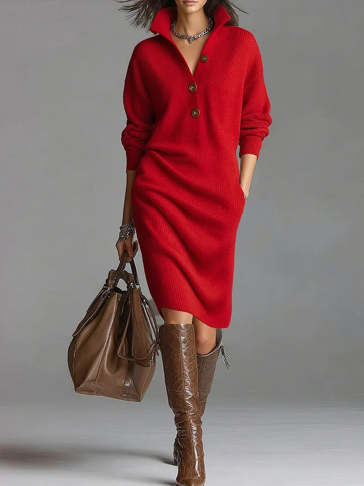 Judi | Elegant Sweater Dress – Charlotte-isla